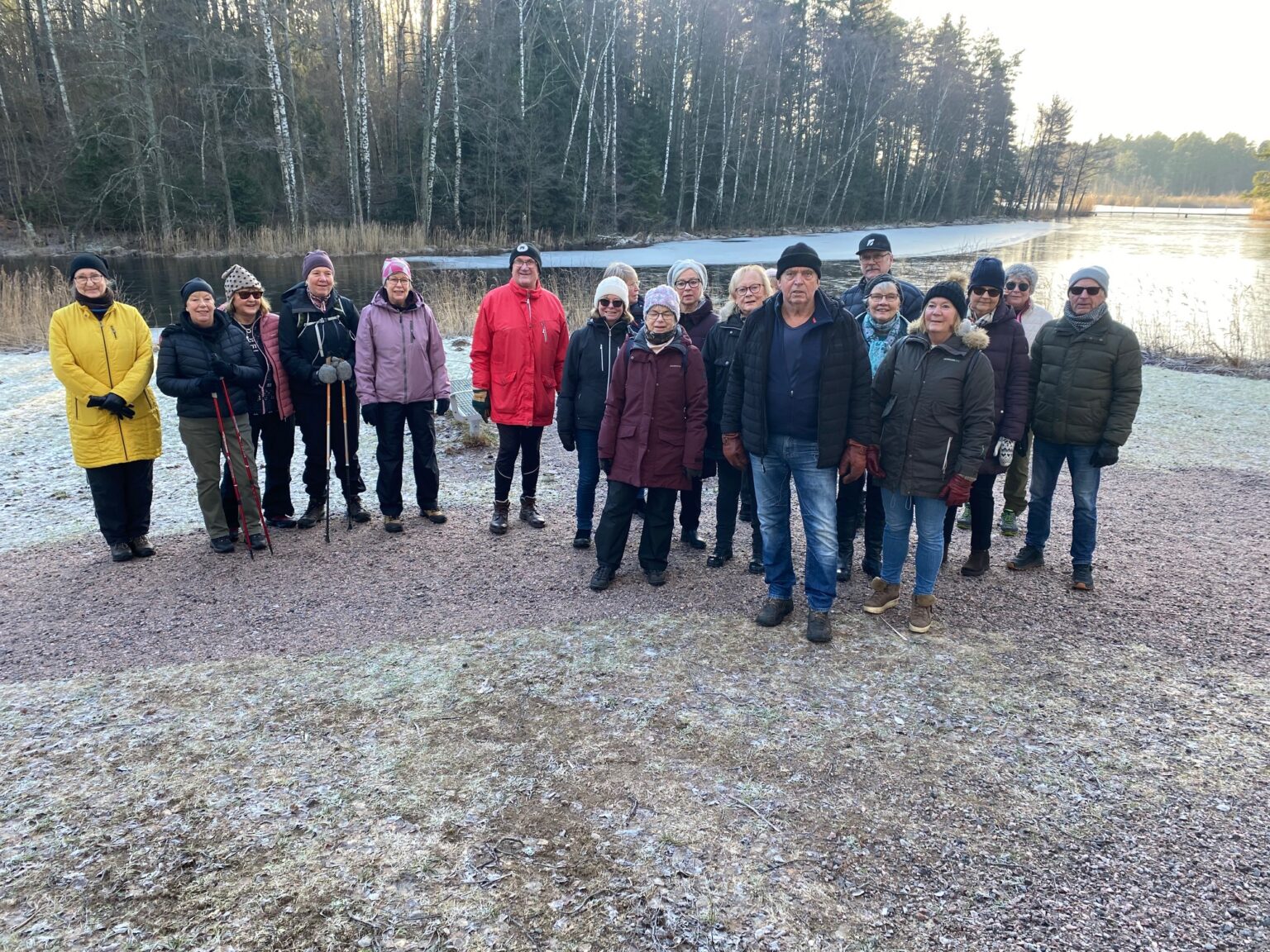 Rapport promenad Karstorpssjön 19 januari - Aktiva Seniorer Skövde